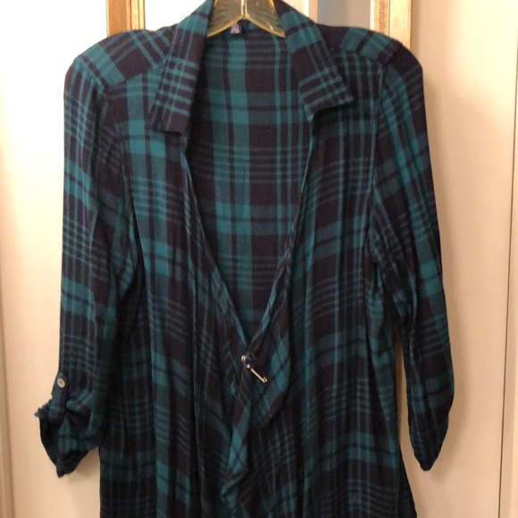 UK2LA | Tops | 25 Plaid Flannel Scottish Irish Shirt Green Navy ...